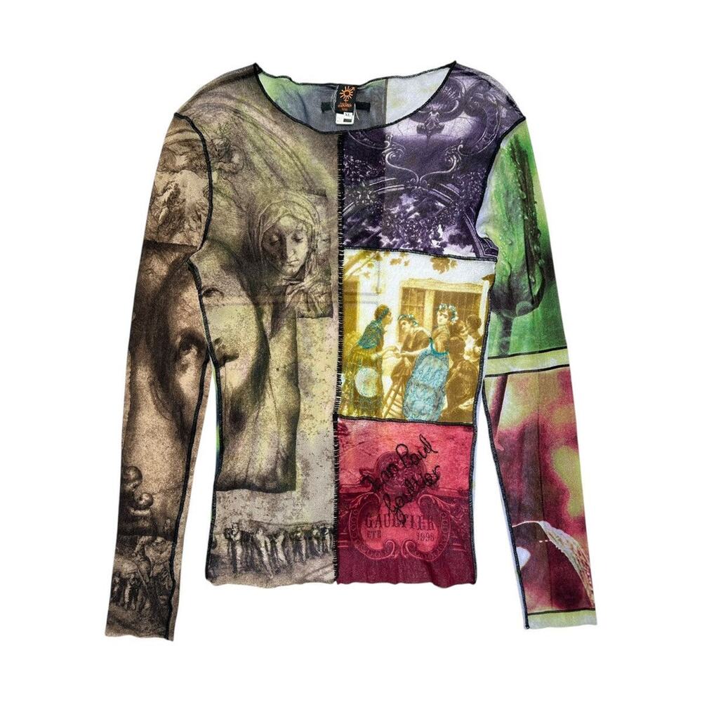 1998 Patchwork Medieval Eye Mesh - Gem